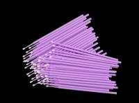 China Contton Ans Plastic PMU Eyelash Extension Accessories Mascara Disposable Makeup Brushes for sale