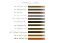 China Semi Permanent Eyebrow Lip Blush Pigments Emulsion Mixing Colors Makeup Tool for sale