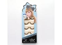 China 5 Pairs Full Strip Lashes Natural Handmade Full False Eyelashes For Eyelashes Extension for sale