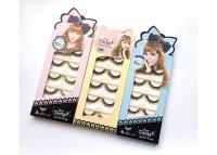 China 5 Pairs Full Strip Lashes Natural Handmade Full False Eyelashes For Eyelashes Extension for sale