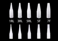 China 7F Transparent Eyebrow Plastic Tattoo Machine Needle Individual Package for sale
