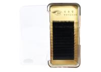 China Semi-Hand Made Dark Mink L B C Curl 0.15mm Natural Fake Eyelashes for sale