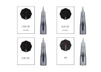China 1RL PMU Peramanent Tattoo Makeup Cartridge Needles For Solong Tattoo for sale