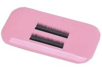 China 110*52mm Pink Silicone Lash Palette Holder Eyelash Extension Accessories for sale