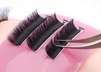 China 110*52mm Pink Silicone Lash Palette Holder Eyelash Extension Accessories for sale