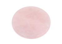 China Pink Smooth Surface Jade Stone Glue Pallet Pad Stand Holder For Eyelash Extension for sale