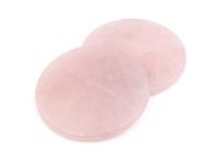 China Pink Smooth Surface Jade Stone Glue Pallet Pad Stand Holder For Eyelash Extension for sale