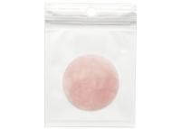 China Pink Smooth Surface Jade Stone Glue Pallet Pad Stand Holder For Eyelash Extension for sale