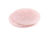 China Pink Smooth Surface Jade Stone Glue Pallet Pad Stand Holder For Eyelash Extension for sale