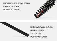 China 10cm Plastic Muti Function 10cm Disposable Brow Lash Comb Brush for sale