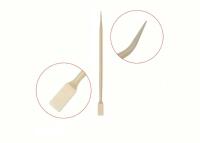 China 13cm White Plastic Eyelashes Perming Lift Tools Clean Up Rods For Sperate Eyelashes for sale