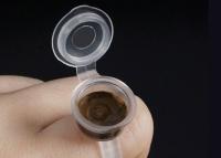 China Transparent Flip Anti Oxidation Microblading Ink Cup Ring With Cover for sale