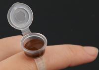 China Transparent Flip Anti Oxidation Microblading Ink Cup Ring With Cover for sale