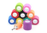China Gauze Tattoo Self Adhesive Cohesive Disposable Tattoo Grips Cover for sale