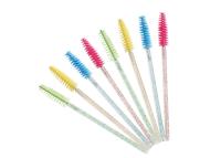 China Glitter Eyelash Extension Accessories Crystal Mascara Wands Brush for sale