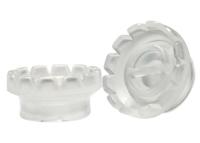 China Transparent Eyelash Extension Accessories Sun Flower Glue Tool Cup for sale