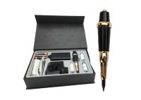 China Stainless Steel Black 7000rmp Eyebrow Permanent Makeup Tattoo Machine for sale