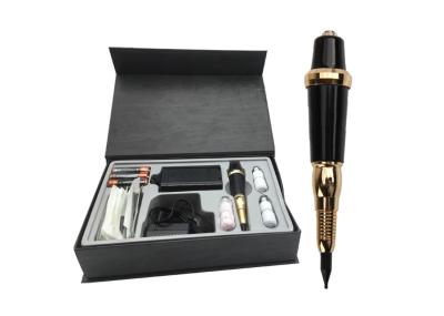 China Stainless Steel Black 7000rmp Eyebrow Permanent Makeup Tattoo Machine for sale
