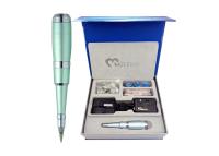 China 9V Green Mechine Stainless Steel Permanent Makeup Machine For Lip Line Tattoo for sale