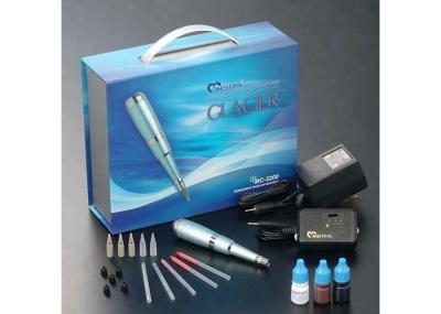 China 9V Green Mechine Stainless Steel Permanent Makeup Machine For Lip Line Tattoo for sale