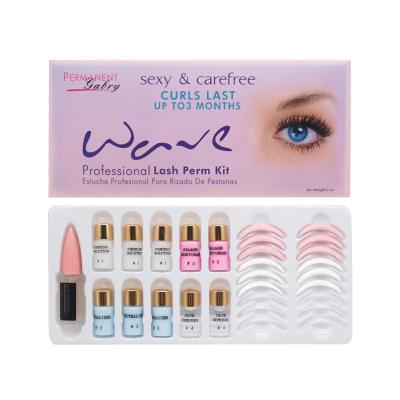 China MSDS Semi Permanent Curling Wave Eyelash Lift Kit Eyelash Perm Kit for sale