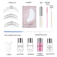 China MSDS Pink Perm Eyelash Lift Curling Perming Makeup Tool Curling Perm Eyelash Lift Kit For Salon for sale