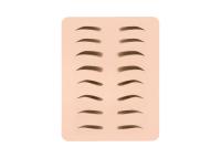 China Silicone Skin Color Blank Permanent Makeup Practice Skin Easy Coloring for sale