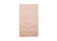 China Silicone 26.1*15.1*0.15cm Washable Permanent Makeup Practice Skin for sale