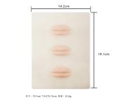 China 3D Lip Practice Skin Soft Elastic Permanent Makeup Practice Skin For Lip Tattoo for sale