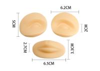 China Soft Skin Color Silicone Rubber Permanent Makeup Practice Skin for sale