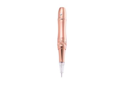 China Aluminium Alloy Beauty Makeup Tattoo Rotary Pen 7.3V 7F Gold Color for sale