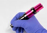 China Rose Red Copper Double Pin Permanent Makeup Tattoo Machine 10V for sale