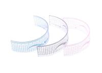 China Super Soft Plastic Permanent Makeup Tattoo Eyebrow Ruler 14cm 8cm for sale