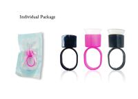China Plastic sponge Microblading Tattoo Pigment Ink Cup Disposable 100pcs for sale
