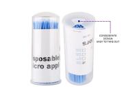 China Plastic Micro Eyelash Cotton Swab For Permanent Makeup Eyelash Cleaning for sale