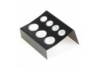 China 7 Holes Stainless Steel Tattoo Ink Cups Holder Container Stand for sale