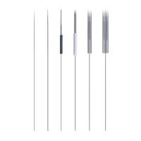 China Plastic Permanent Disposable 1R Eyebrow Tattoo Makeup Needles For Tatoo Machine for sale