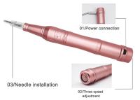 China Portable 3 Speed Levels 35000 R/Min Wireless Tattoo Pen for Eyebrows, Eyeliner And Lip Makeup for sale
