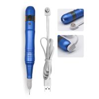 China Blue Li - Battery Tattoo Machine Pen For Trainning School microblading machine gun for sale