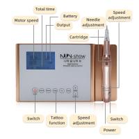China 1000mA Eyebrows Permanent Makeup Machine Kit With Strong Power for sale
