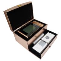 China Gold Color Wireless Permanent Makeup Tattoo Kit With LCD Screen for sale