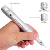 China Wireless Stainless Steel Electric Eyebrow Tattoo Machine Kit Permanent Makeup Tattoo Gun for sale