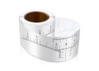 China White Green Skin - Friendly Microblading Ruler Stickers For Eyebrow Shaping for sale