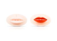 China Light Realistic 3D Lip Open Mouth Latex Practice Skin Microblading Tattoo Makeup Lip Teaching for sale