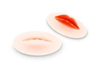 China Light Realistic 3D Lip Open Mouth Latex Practice Skin Microblading Tattoo Makeup Lip Teaching for sale