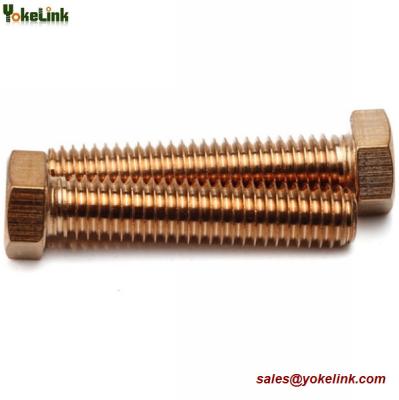 China Bronze Fasteners Silicon Bronze Screw Aluminium Bronze Bolts, Brass Bolts, Copper Bolts for sale