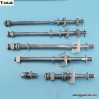 China Stainless Steel 3/4 in Long Shank Line Post Studs for Poleline construction for sale