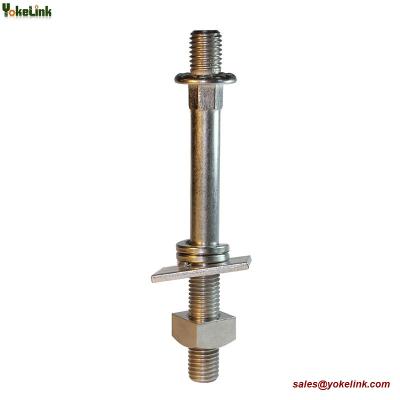China Stainless Steel 3/4 Long Shank Line Post Studs for Poleline construction for sale