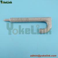 China Hot Dip Galvanized Drive Hook, 7/16 in fetter thread for line hardware for sale