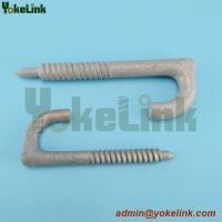 China Hot Dip Galvanized Drive Hook, 7/16 in fetter thread for line hardware for sale